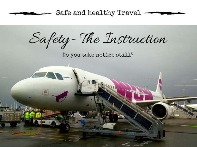 Safety Instructions Airplanes; do we still notice them? - Safe and ...