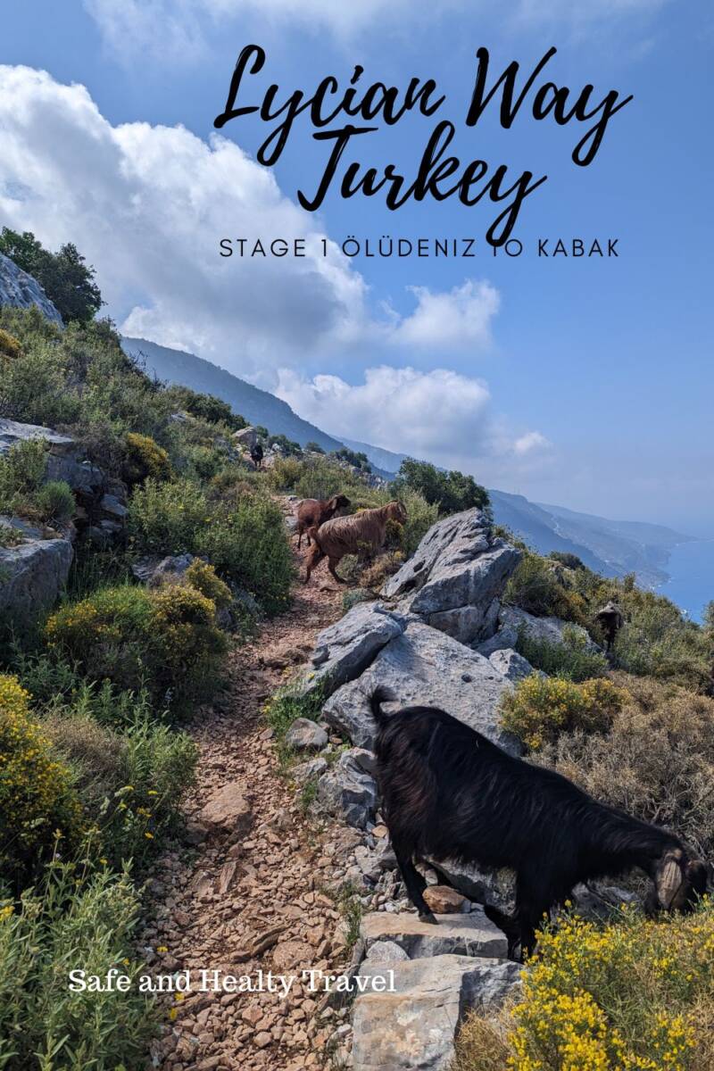 Hiking on the Lycian Way - Stage 1 Ölüdeniz to Kabak - Lycian Coast ...